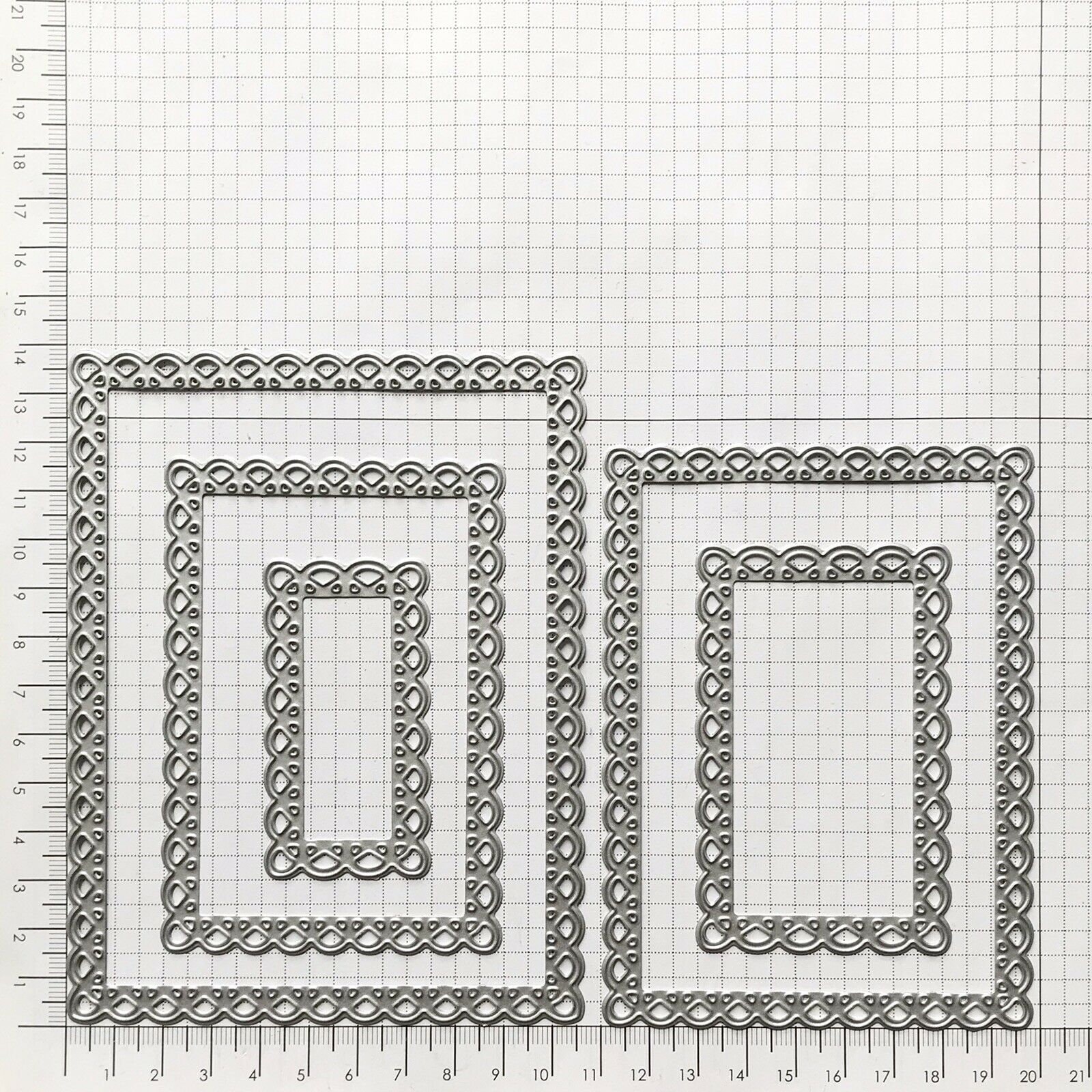 Rectangle Frame Metal Cutting DiesPaper Craft Cutting Die | Etsy