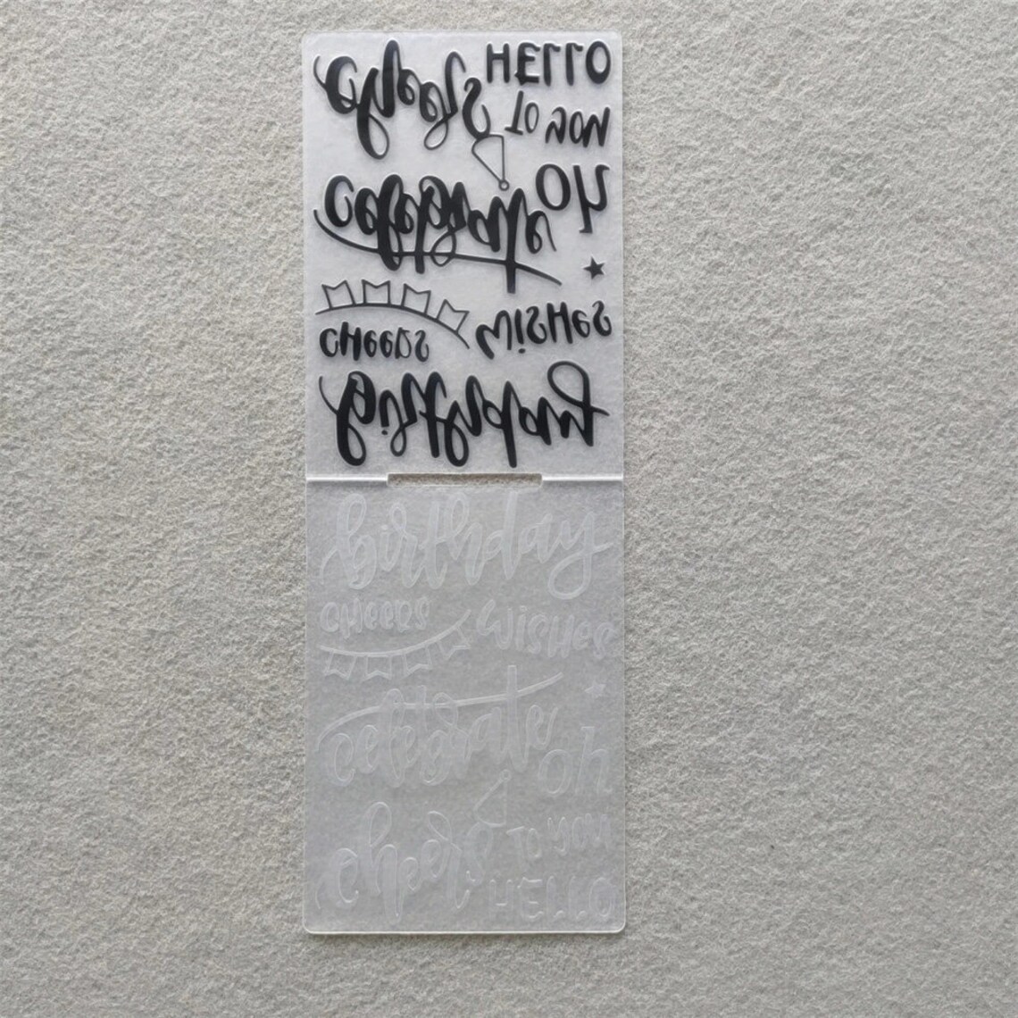 Geometry Embossing Folder Paper Embossing Paper Craft - Etsy