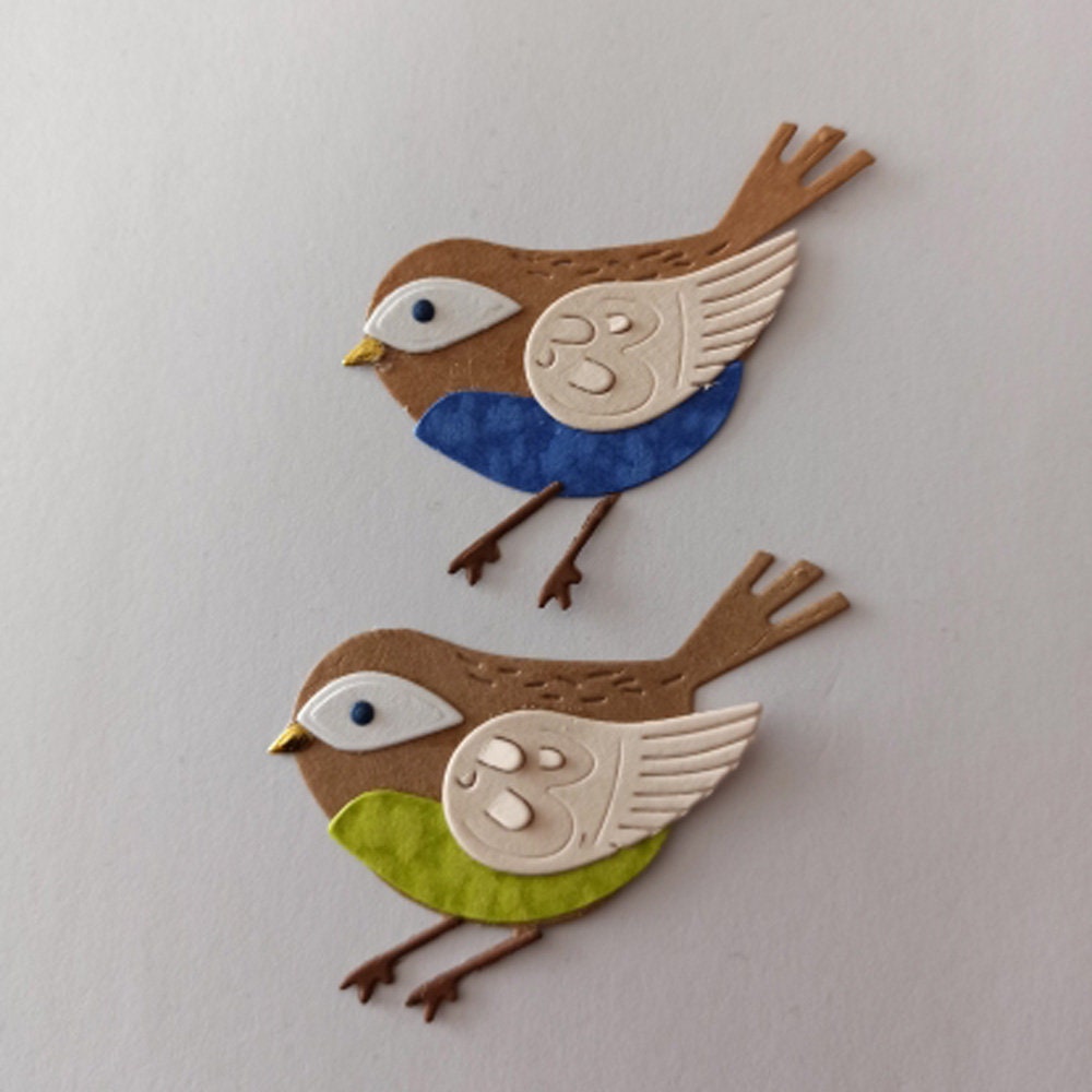 Bird Metal Cutting Dies,paper Craft Cutting Die, Embossing Stencil ...