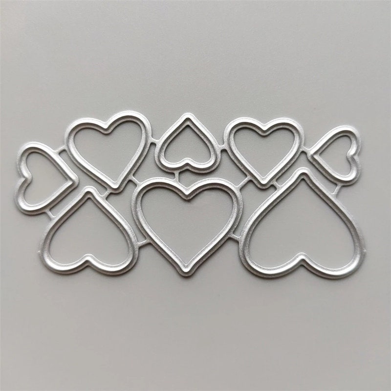 Heart Cutting Dies - Etsy