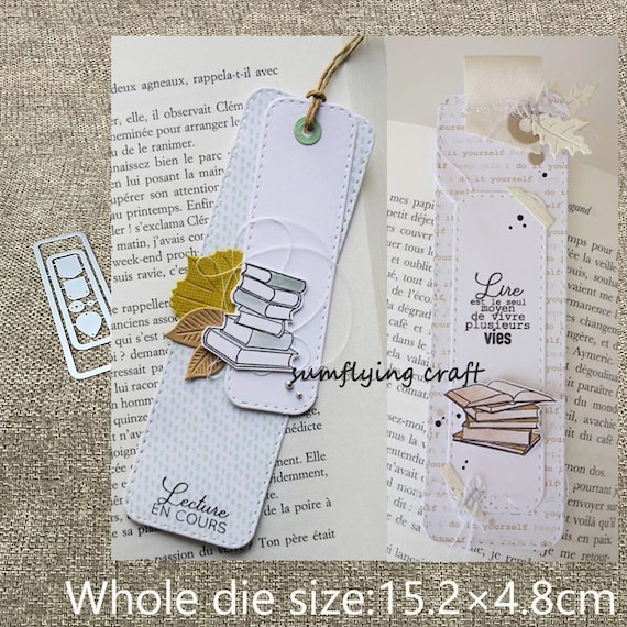 Tag Bookmark Metal Die Cuts Paper Craft Cutting Dies Stencils for DIY Scrapbooking Photo Decorative Card Making Supplies