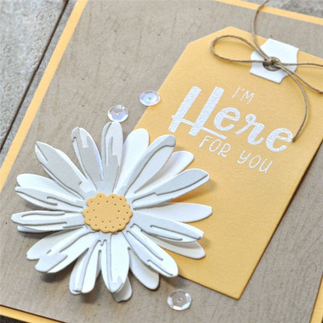 Daisy Flower Metal Die Cuts,paper Craft Cutting Dies Stencils for DIY ...
