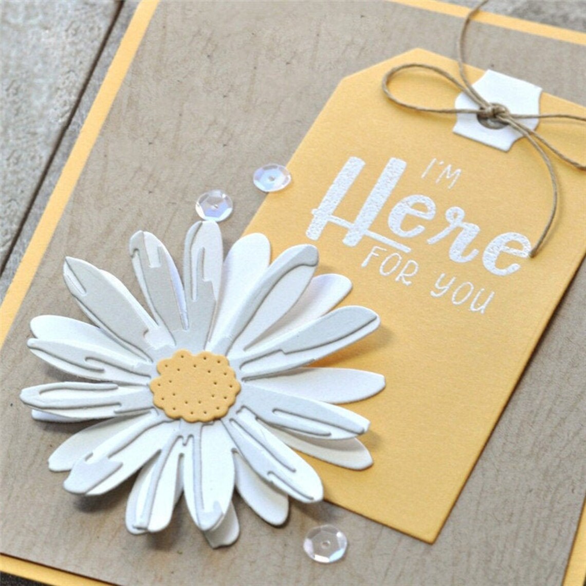 Daisy Flower Metal Die Cuts,paper Craft Cutting Dies Stencils for DIY ...