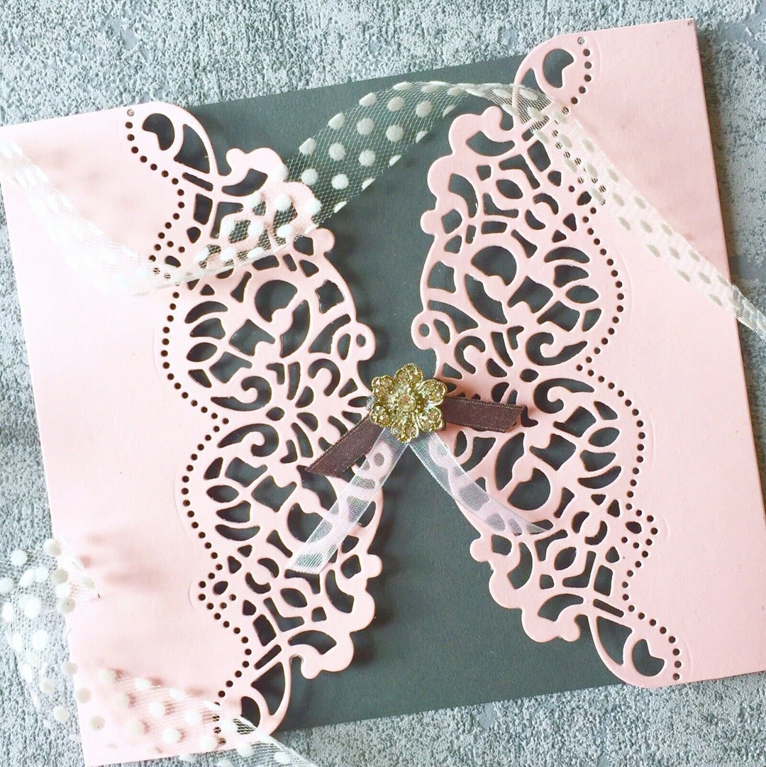 Lace Hollow Metal Cutting Dies,paper Craft Cutting Die, Embossing ...