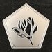 Pentagon Flower Metal Cutting Dies,paper Craft Cutting Die, Embossing ...