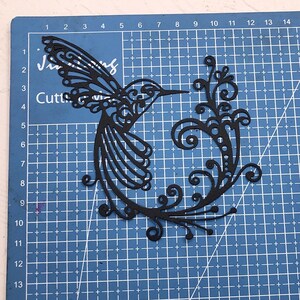 Hummingbird Birds Metal Cutting Dies,paper Craft Cutting Die, Embossing ...