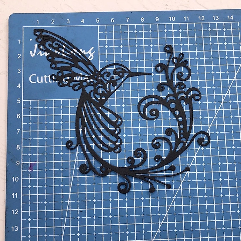 Hummingbird Birds Metal Cutting Diespaper Craft Cutting Die - Etsy