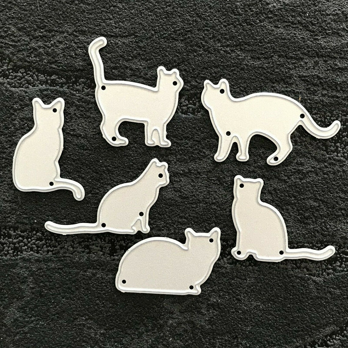 Animals Cat Metal Cutting Dies,paper Craft Cutting Die, Embossing ...