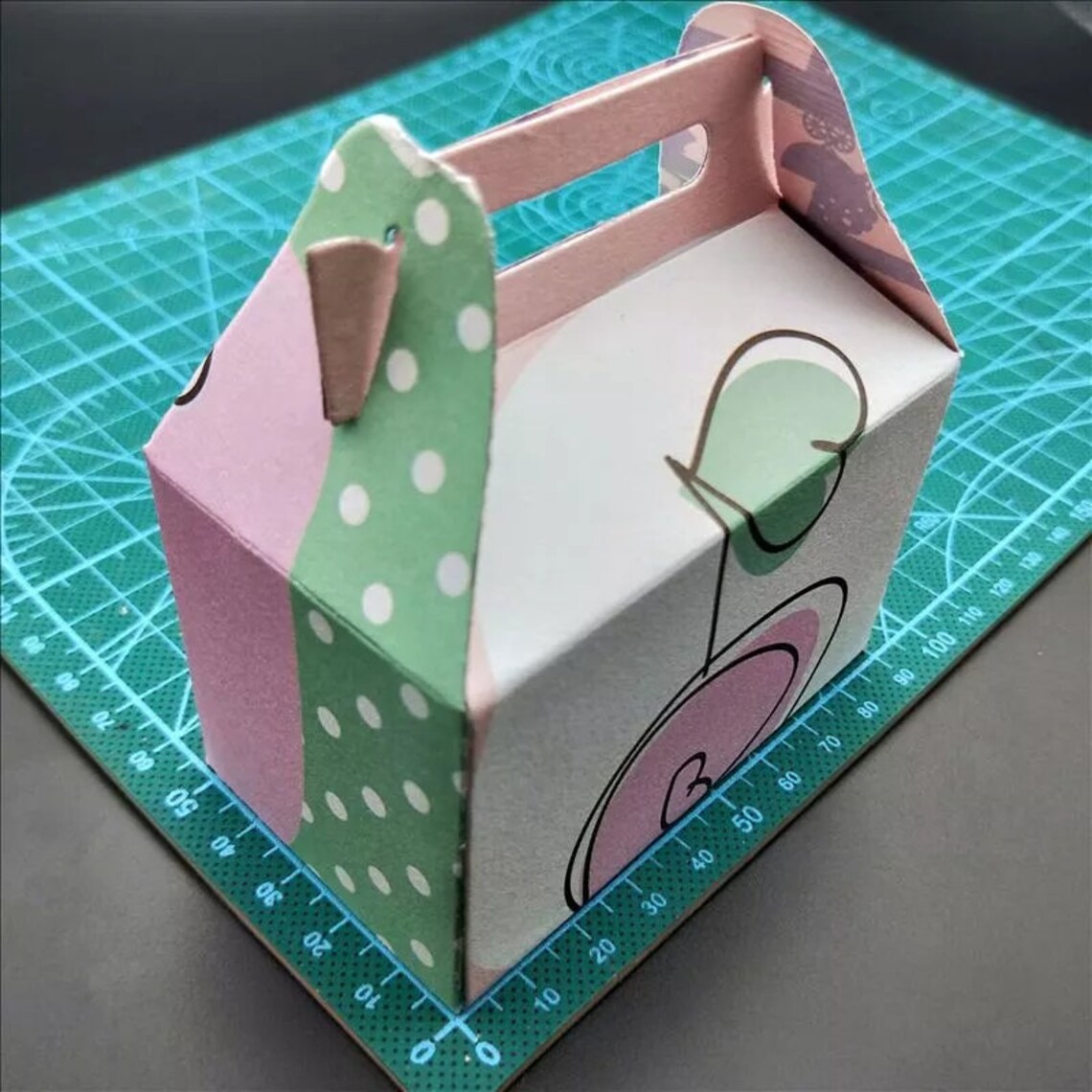 Gift Box Metal Cutting Diespaper Craft Cutting Die Embossing - Etsy