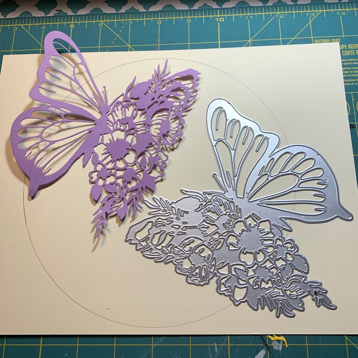 Big Butterfly Metal Cutting Diespaper Craft Cutting Die - Etsy