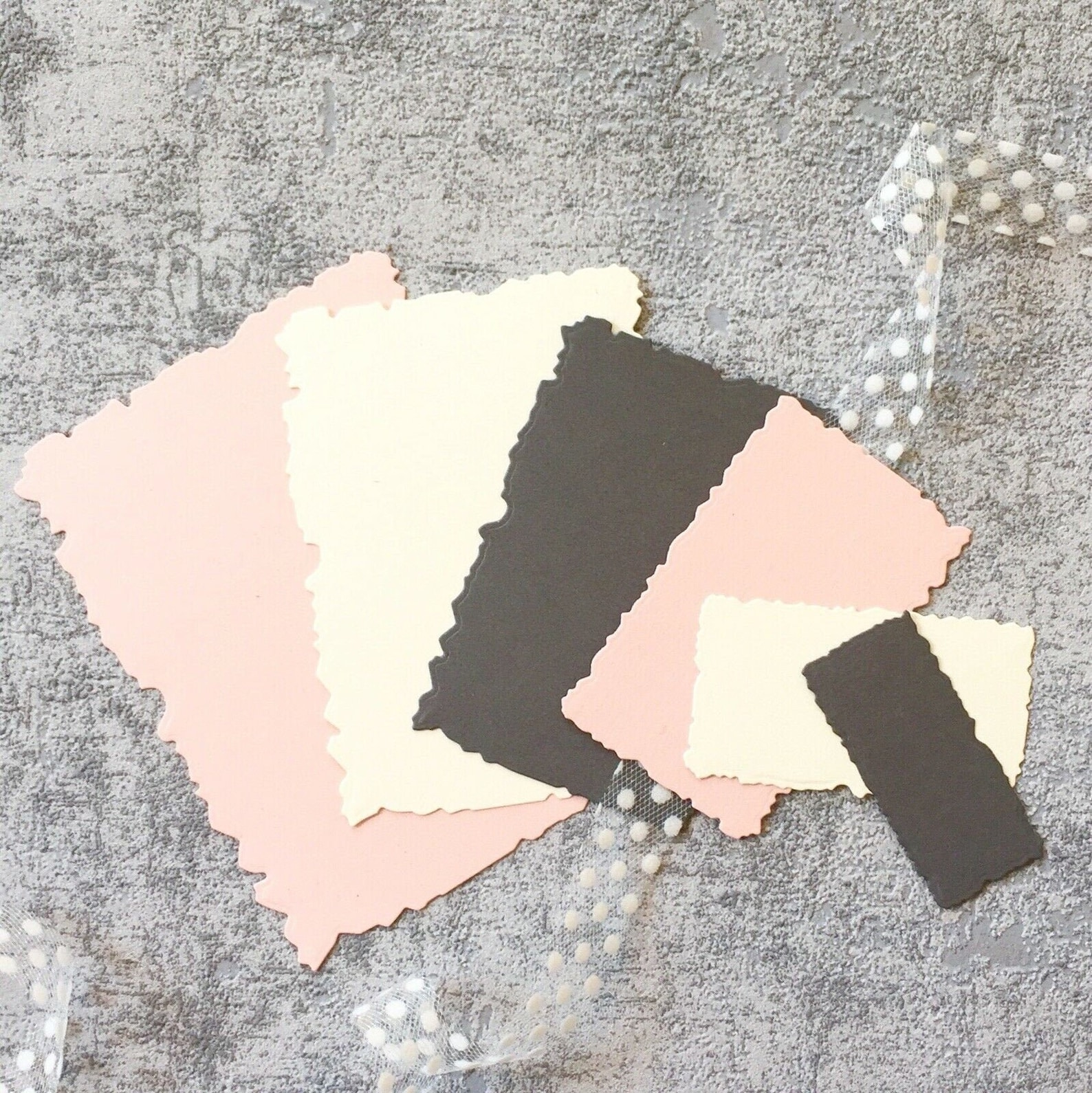 Torn Rectangle Frame Metal Die Cutspaper Craft Cutting Dies - Etsy