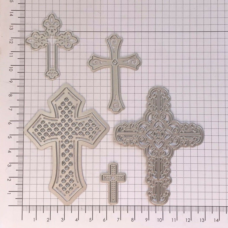 Flower Cross Metal Cutting Dies,paper Craft Cutting Die, Embossing ...