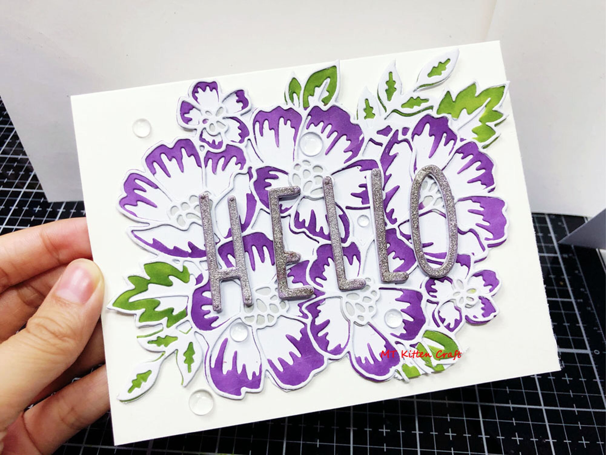 200pcs Simulation Dewdrop Waterdrop Card Making Decor | Etsy