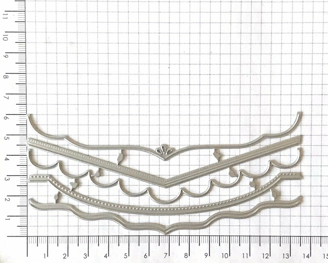 Edge Border Set Metal Die Cutspaper Craft Cutting Dies - Etsy