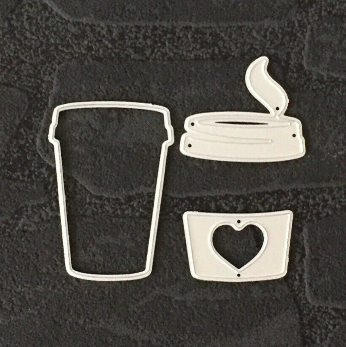Coffee Mug Metal Die CutsPaper Craft Cutting Dies Stencils | Etsy
