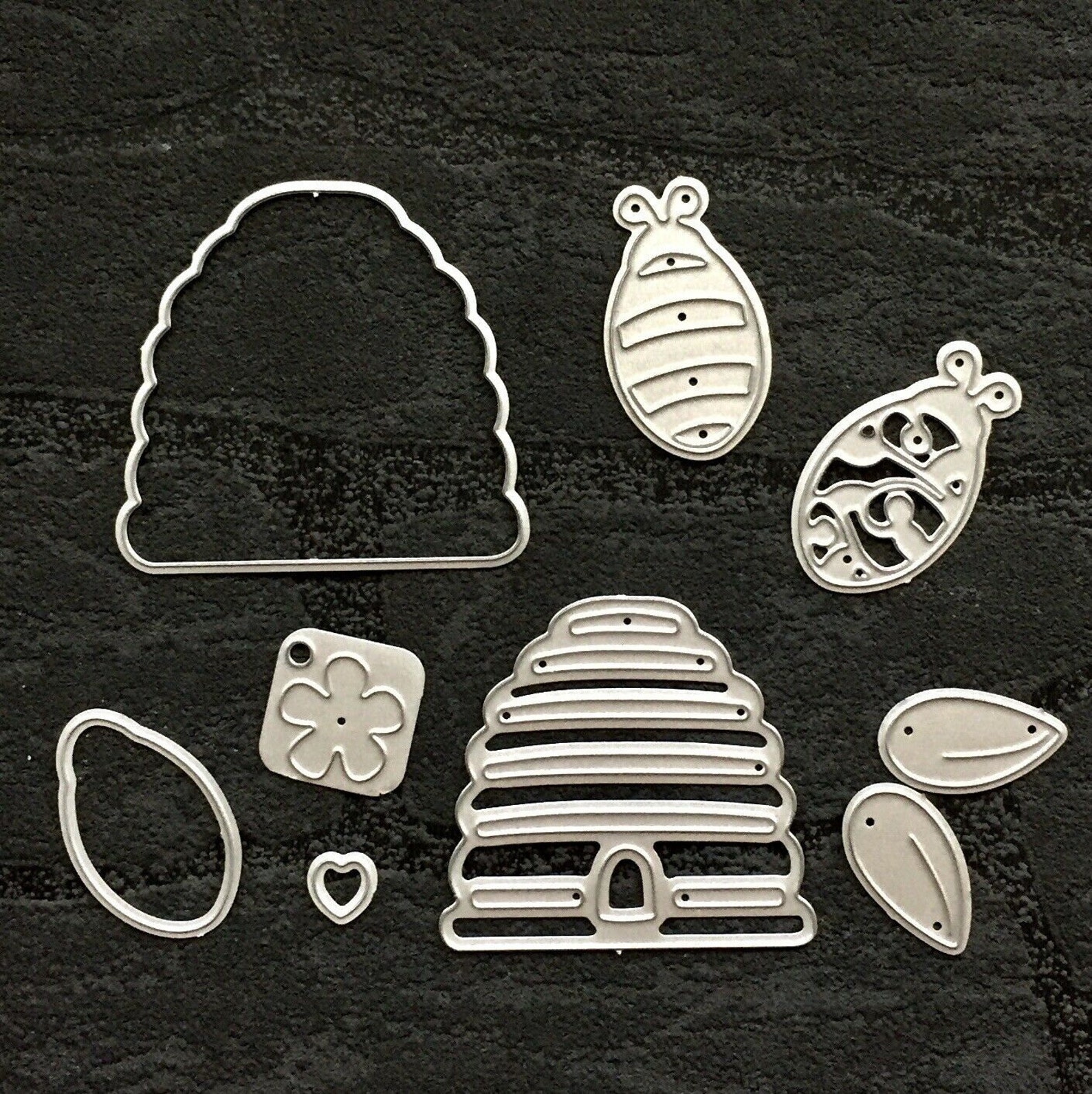 Bees Honeycomb Metal Cutting DiesPaper Craft Cutting Die | Etsy