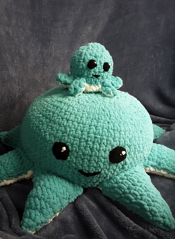 Riesen Oktopus und Mini Oktopus Set | Etsy