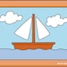 The Simpsons Boat Painting, the Simpsons Painting, Simpsons Sail, Scene ...