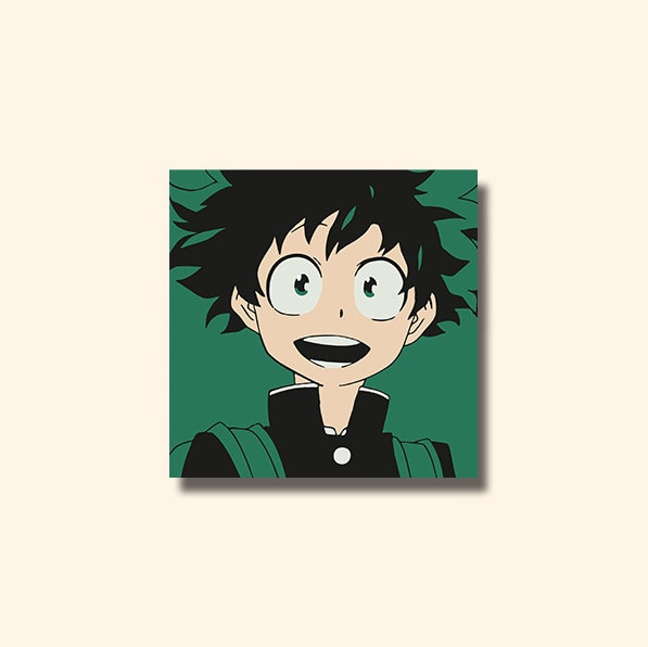 Izuku Midoriya | Deku | My Hero Academia | VECTOR ILLUSTRATION ...