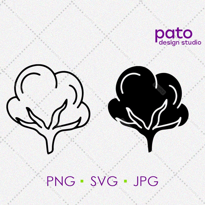 Cotton Svg - Etsy