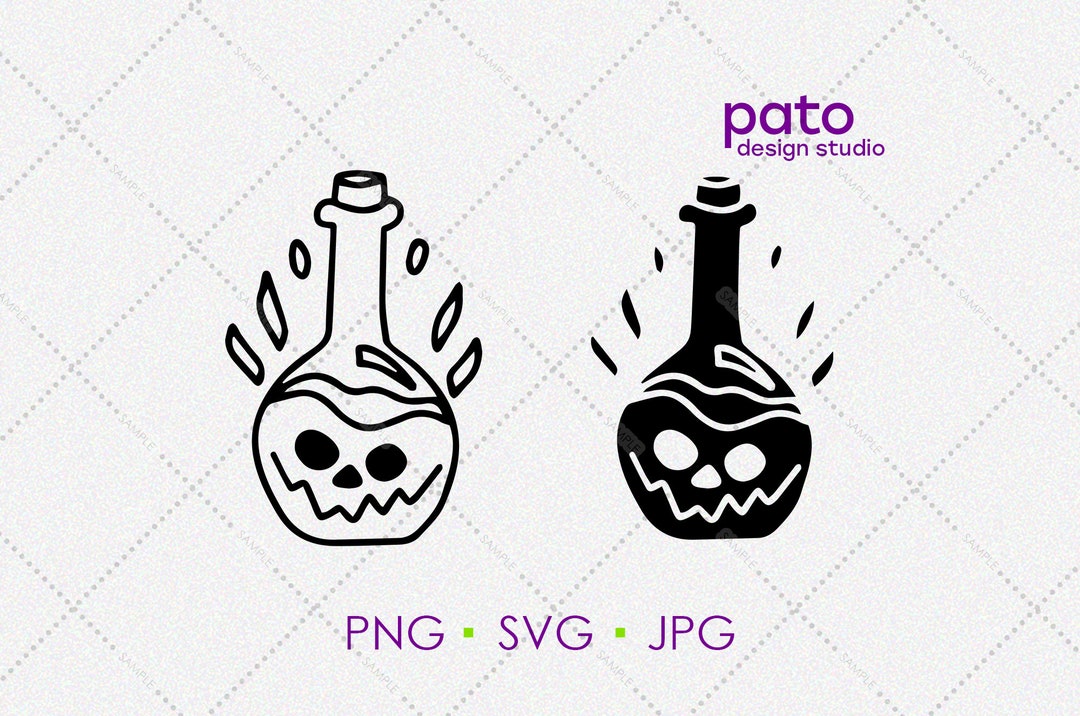 Halloween Potion SVG Potions SVG Halloween Printable Potion - Etsy