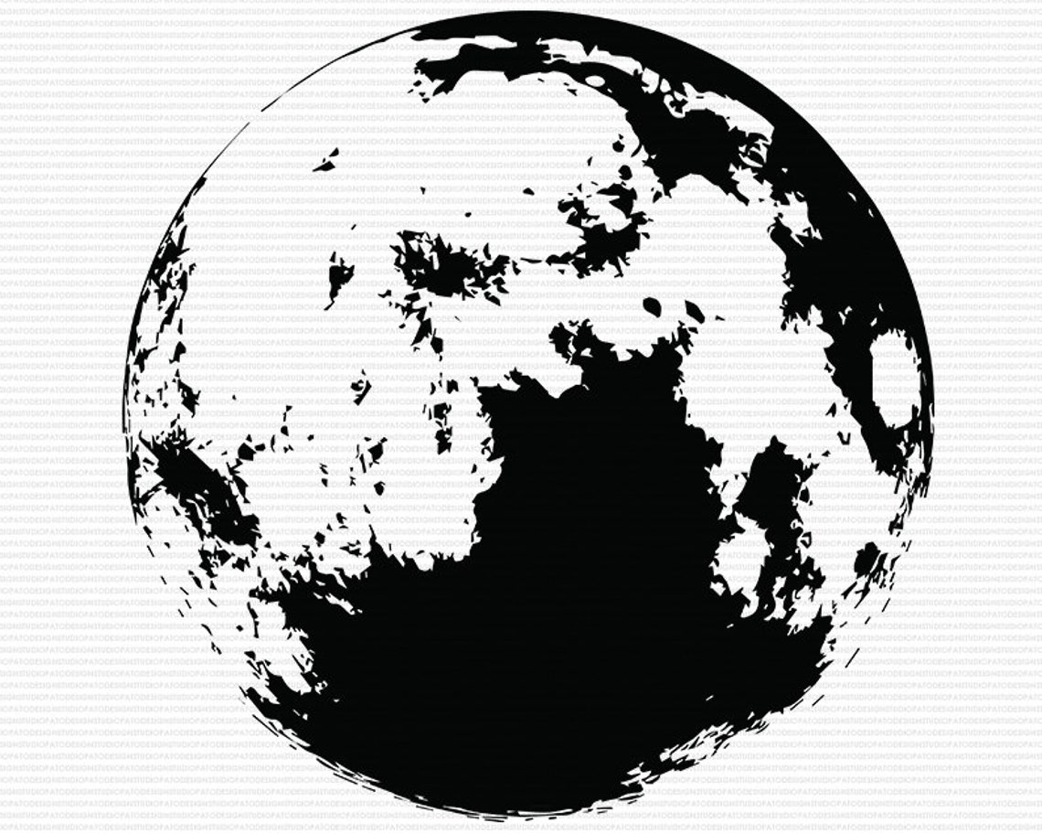 Moon Svg Moon Phases Svg Lunar Phases Svg Crescent Moon Svg - Etsy
