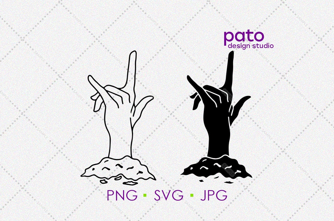 Zombie Hand Svg, Zombie Hands, Zombie Hand Shirt, Halloween Zombie Hand ...