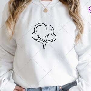 Cotton SVG, Cotton Plant, Cotton Flower, Cotton Ball Svg, Cotton ...