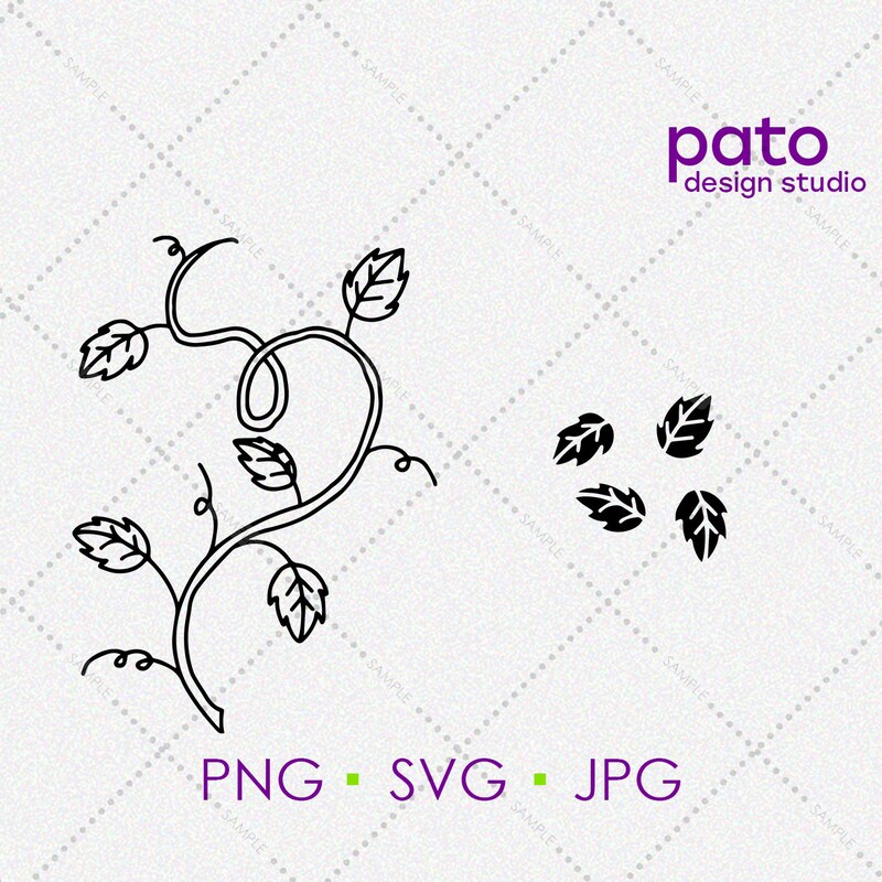 Vine Svg - Etsy
