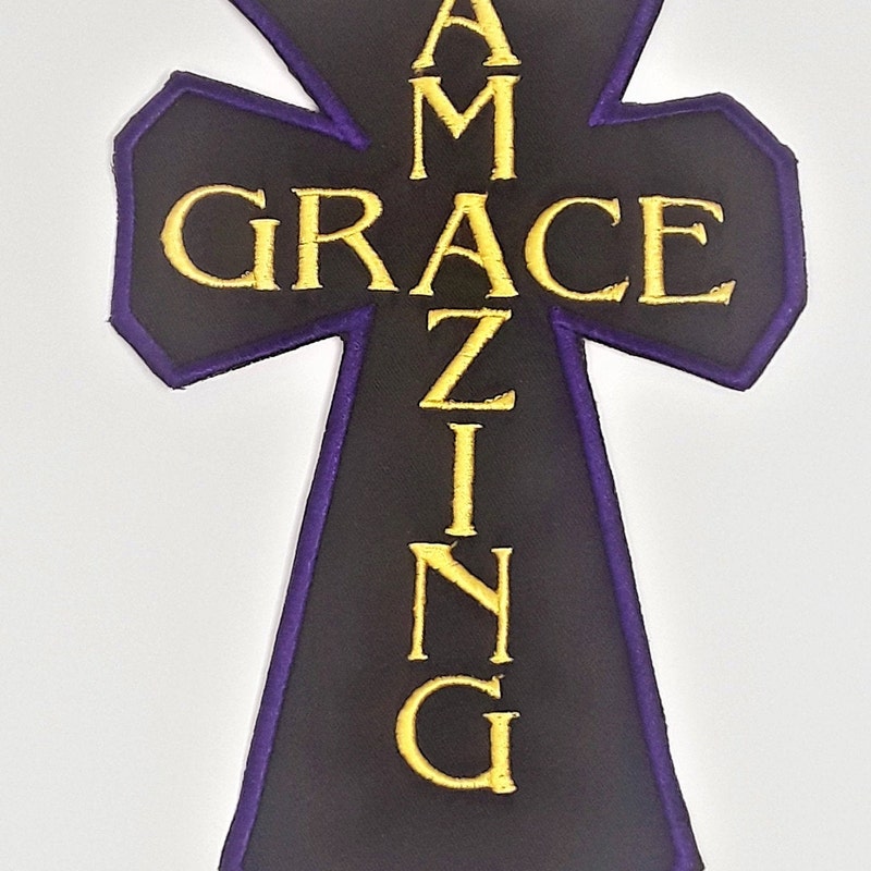 Large Cross Patch - Etsy