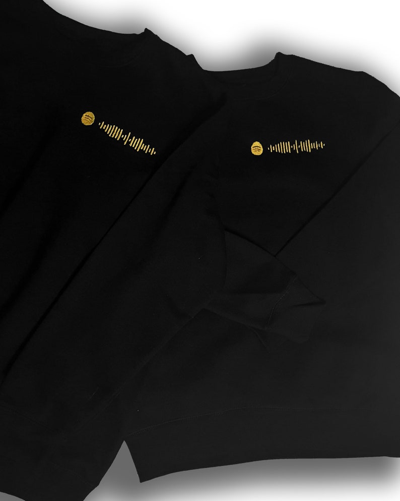 Custom Spotify Code Embroidered Sweatshirt Personalized - Etsy Canada