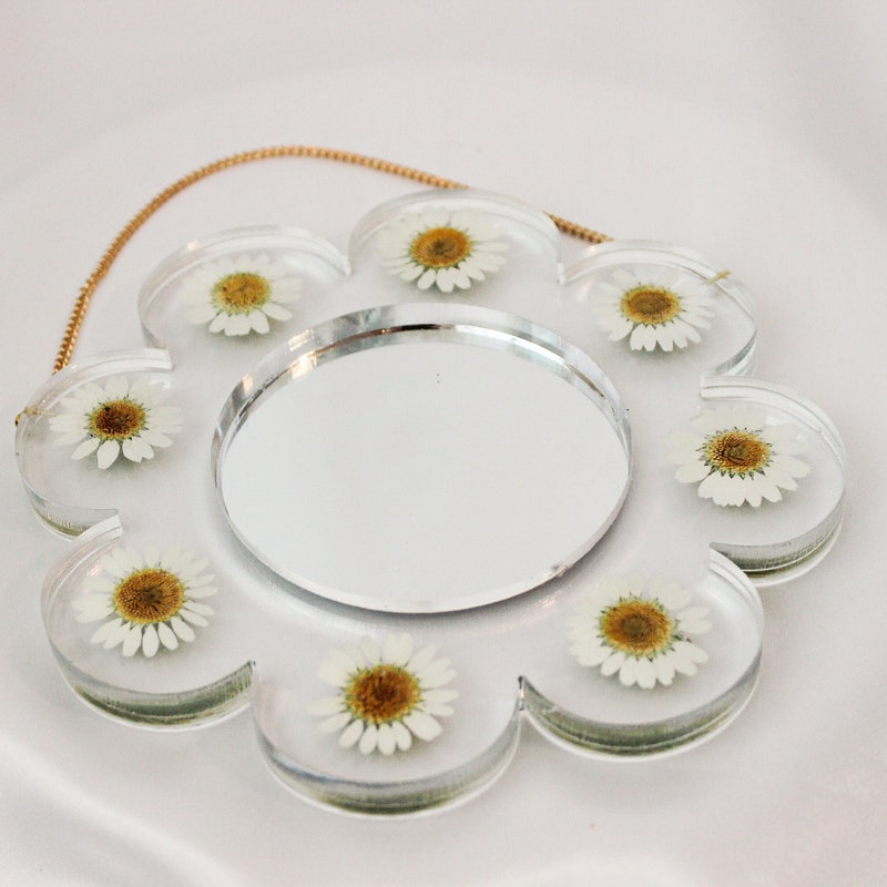 Flower Mirror - Etsy