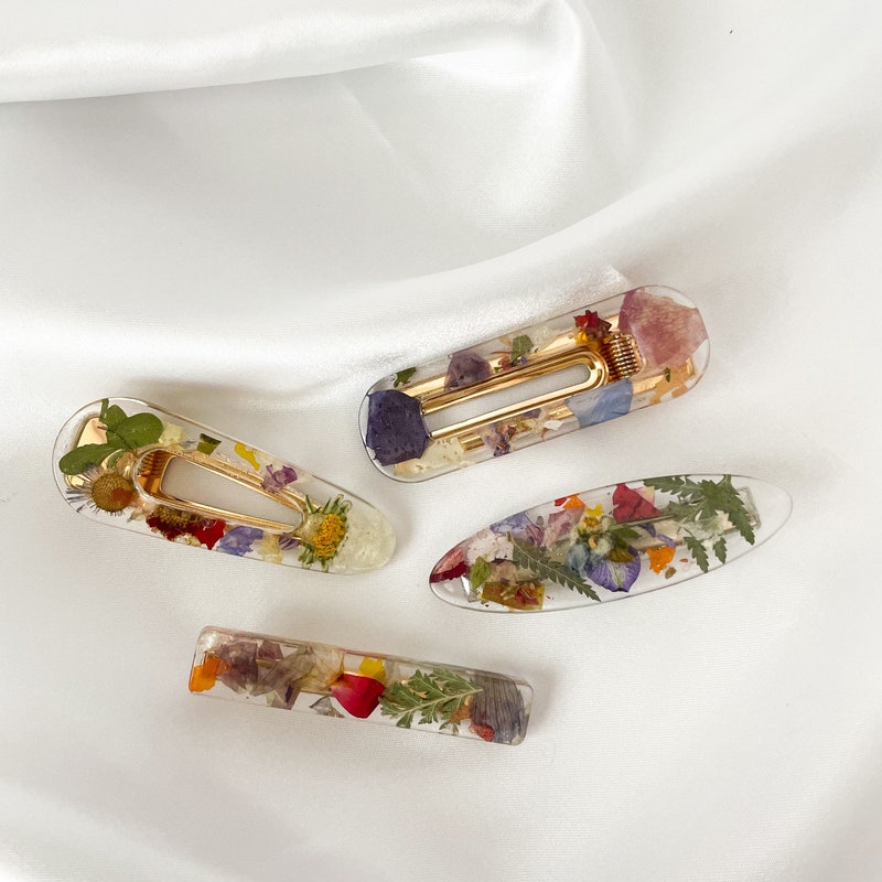 Resin Hair Clip - Etsy