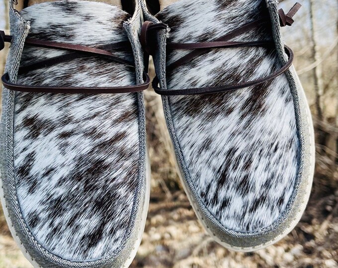 Real Cowhide Beaded Custom Shoes Cowhide Shoes Beaded Shoes Authentic ...