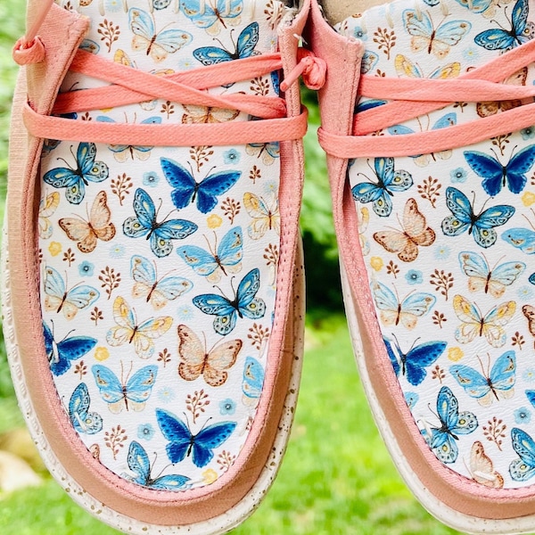 Butterfly Shoes - Etsy