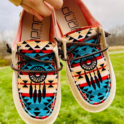 Custom Beaded Hey Dudes - Etsy