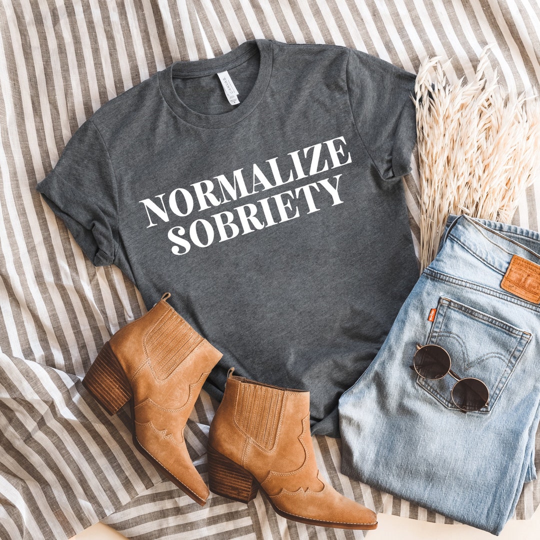 Sobriety Gift for Women, Sober Gift for Her, Ladies Sobriety Shirt ...