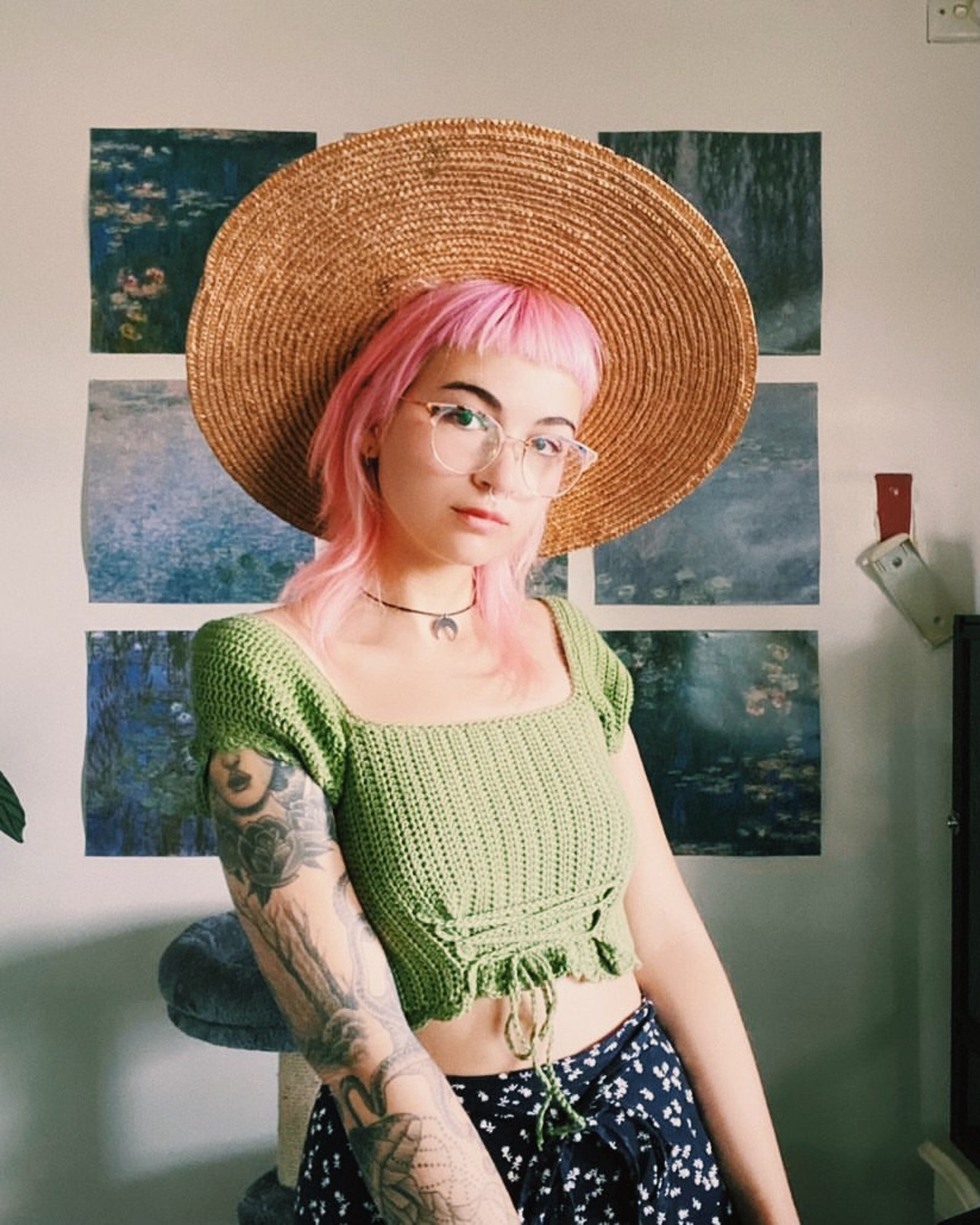 Cottagecore Picnic Top // FINISHED PRODUCT // Cottagecore Top, Crochet ...