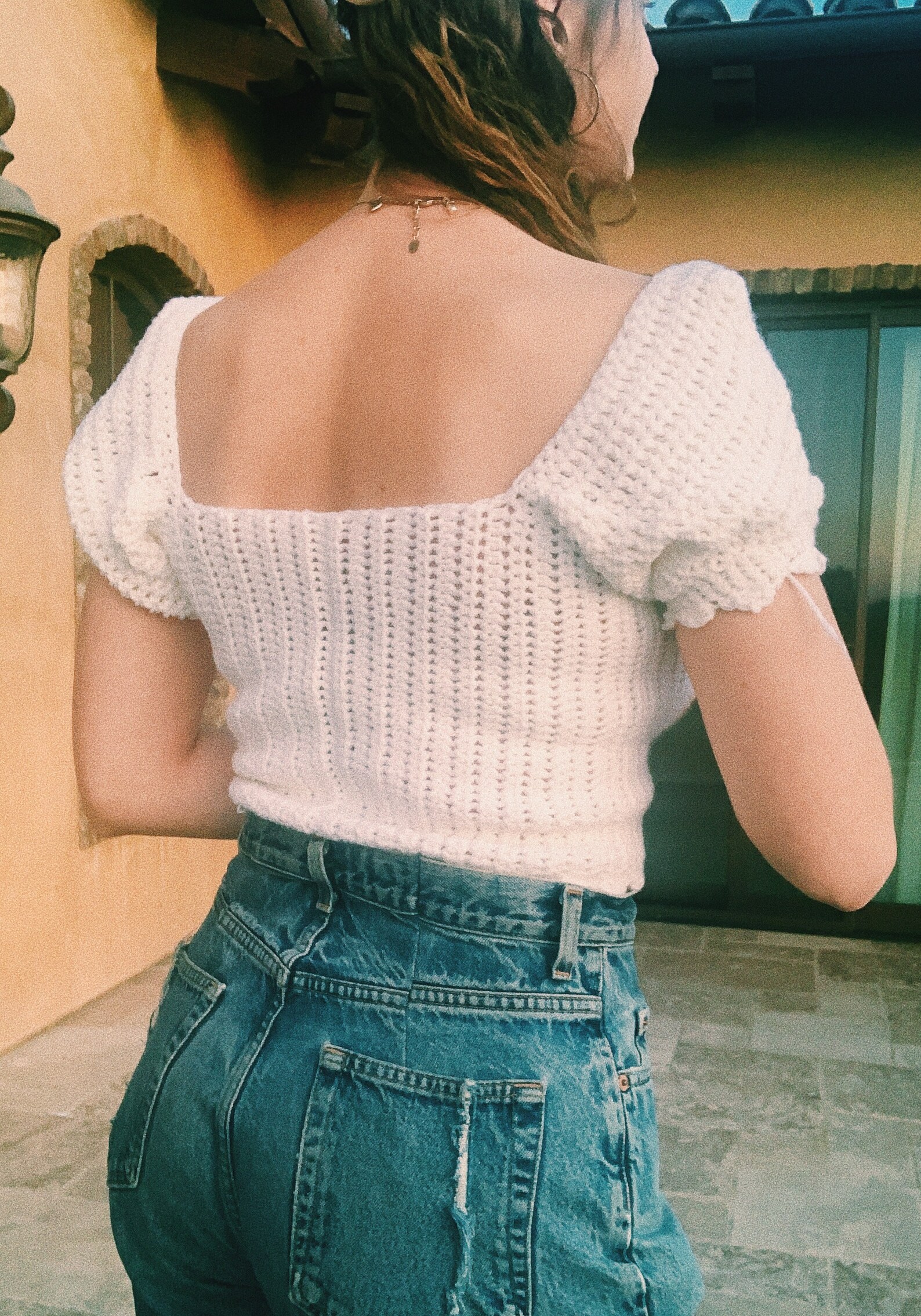 Cottagecore Picnic Top // FINISHED PRODUCT // Cottagecore Top, Crochet ...