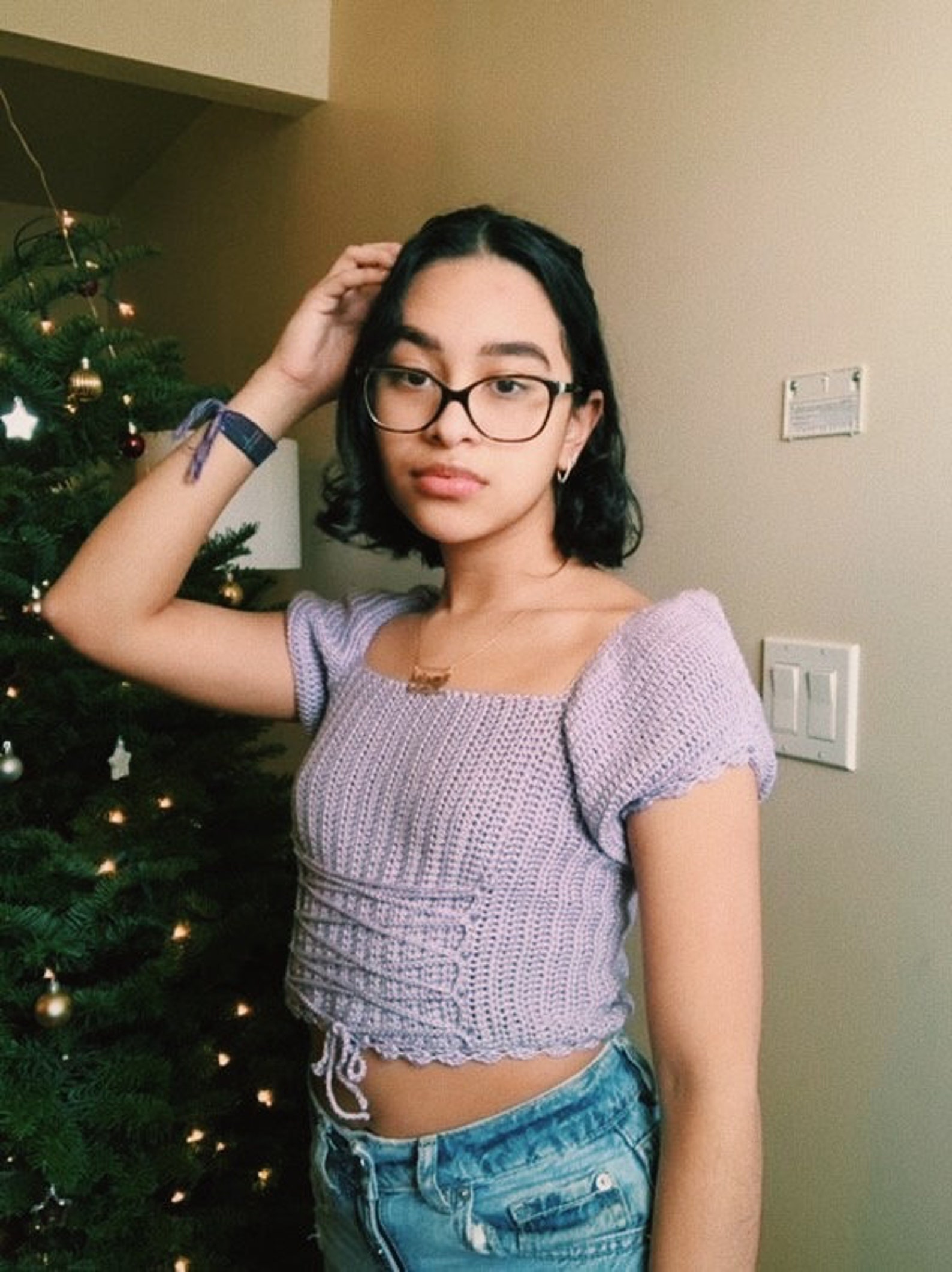 Cottagecore Picnic Top // FINISHED PRODUCT // Cottagecore Top, Crochet ...