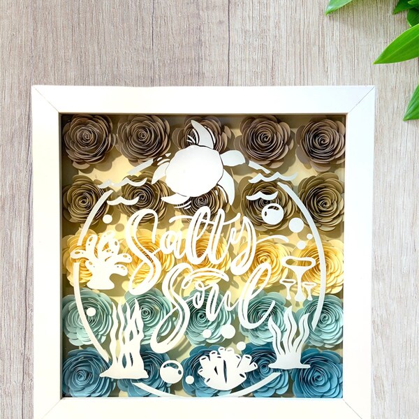 Shadow Box Beach - Etsy