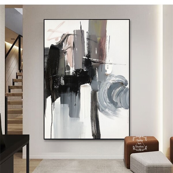 Brown Gray Wall Art - Etsy