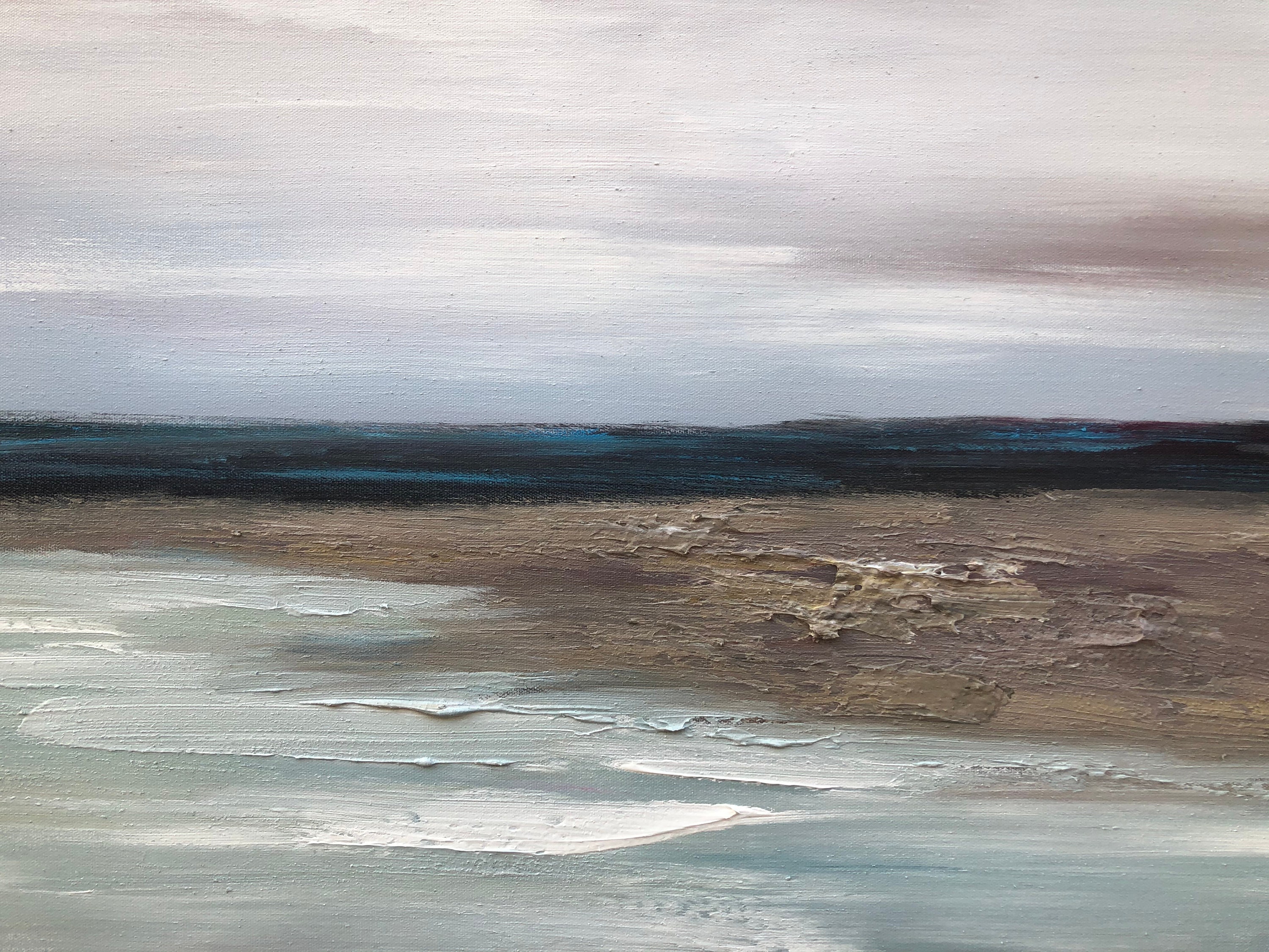 Sea Abstract Painting Large Ocean Painting Landscape Abstract Painting ...