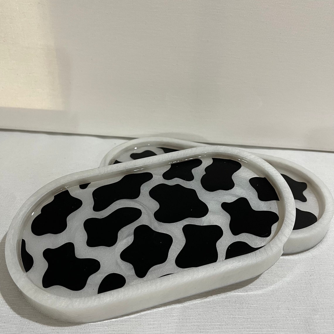 Cow Print Jewelry Tray - Etsy