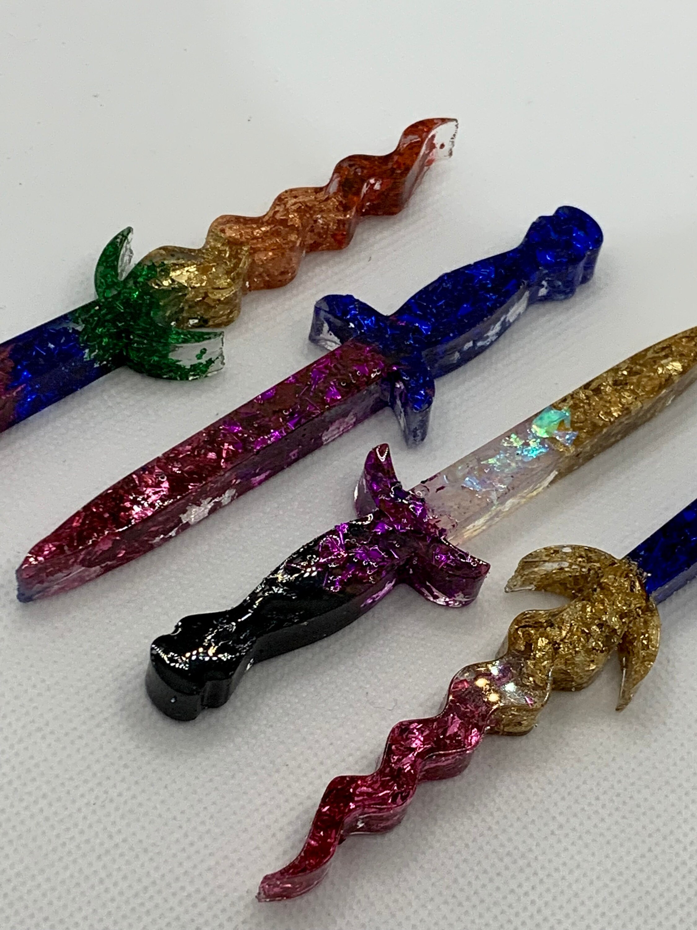 Resin Pride Flag Dagger - Etsy