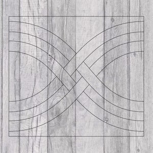Weaved Infinity Burst Tumbler Template for 20oz Skinny Straight ...