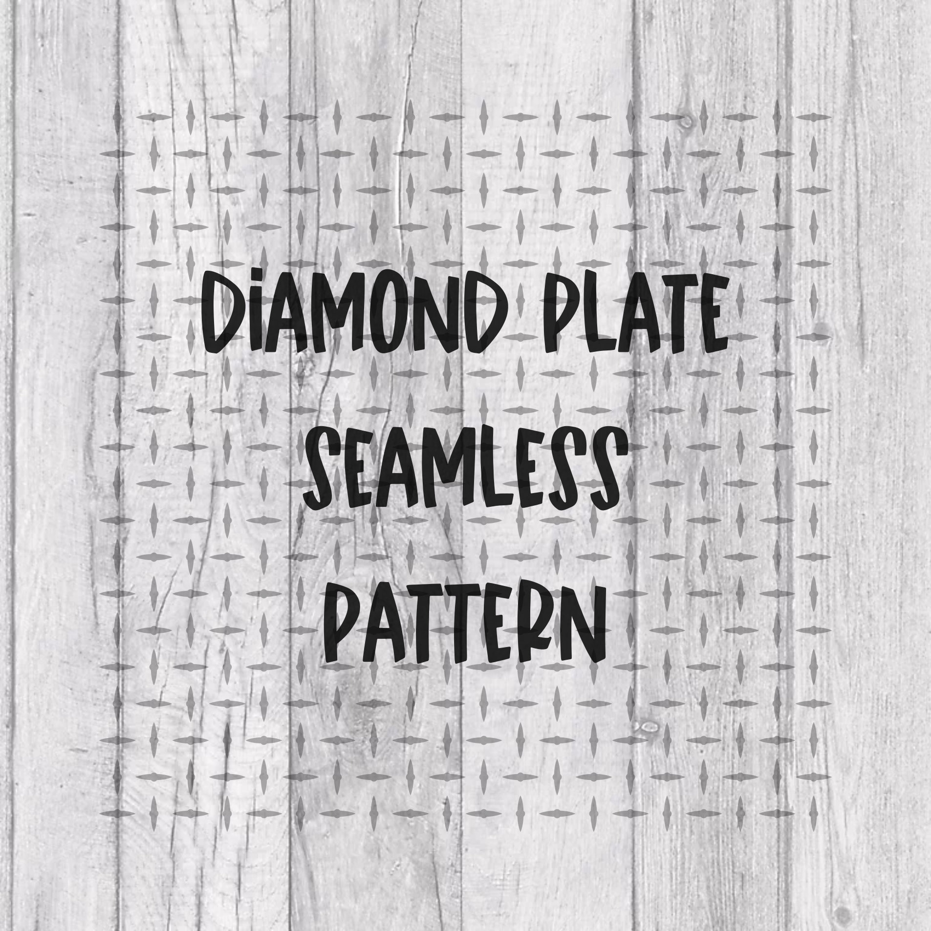 Diamond Plate 2 Seamless Continuous Patterns SVG DXF PNG and Pdf - Etsy