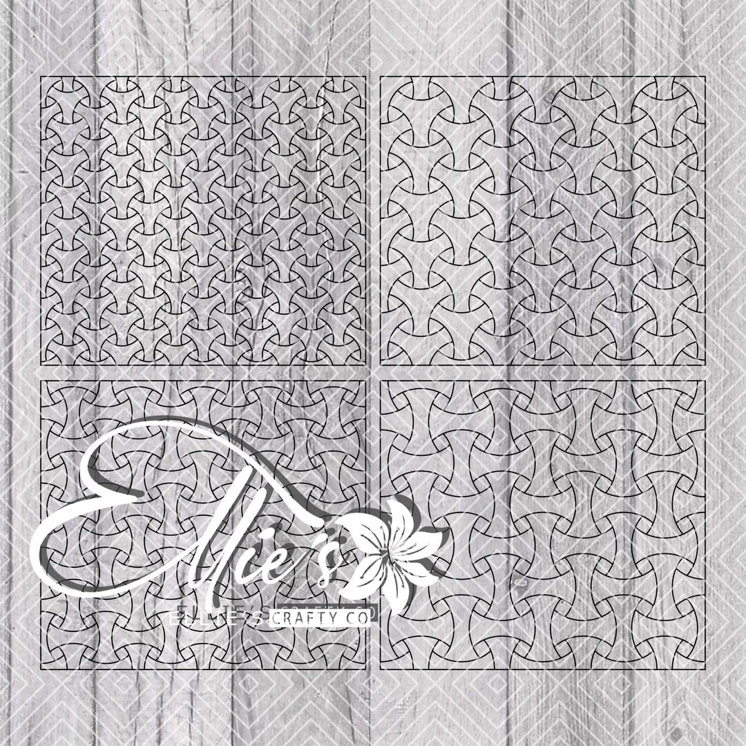 Trippy Weave Template for 20oz Skinny Straight Tumblers - Etsy