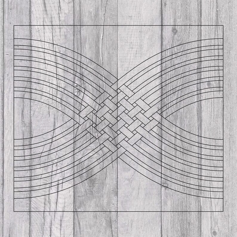 Weaved Infinity Burst Tumbler Template for 20oz Skinny - Etsy