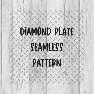 Diamond Plate 2 Seamless Continuous Patterns SVG DXF PNG and Pdf - Etsy